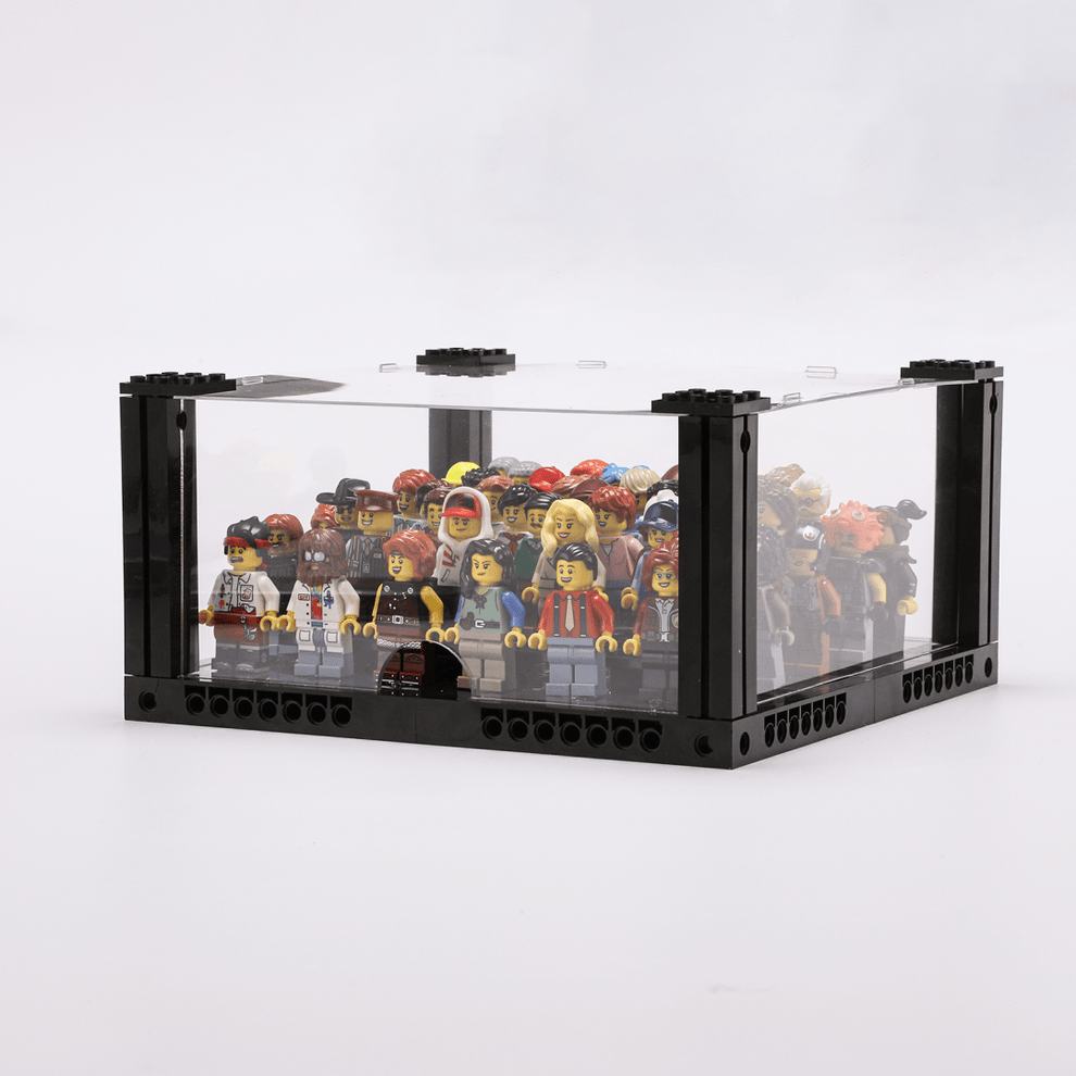 LEGO Minifigure Display Case – Dustproof Clear Showcase – Briksmax